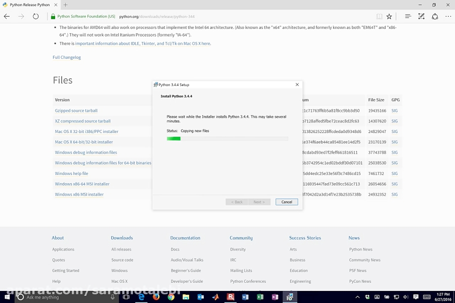 Install Python, Numpy, Matplotlib, Scipy on Windows
