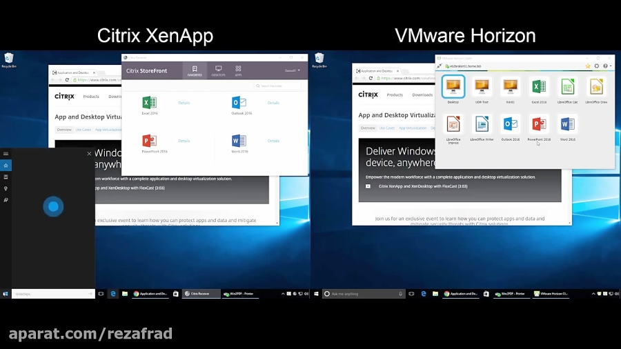 Dare to Compare - Citrix XenApp vs VMware Horizon View - User Experience