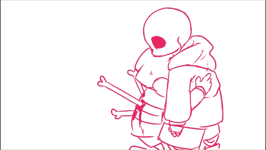 My Friend - Undertale Storyboard Animation