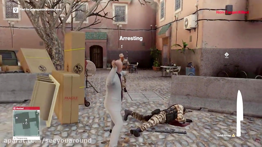 Hitman Funny Moments! - #3 - KILLER JEDI! - (Hitman Marrakesh Gameplay)