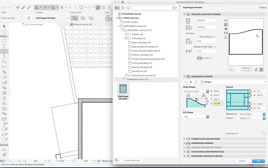 cadimage tools for archicad 21