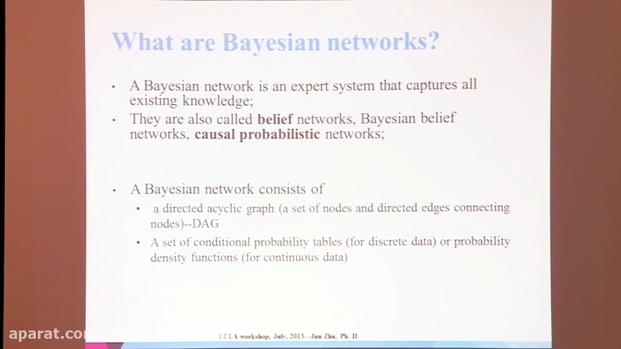 July 19, 2013 - Introduction to Bayesian Networks