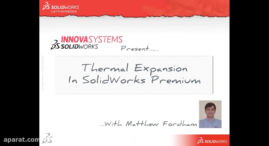 Thermal Expansion in SolidWorks Simulation
