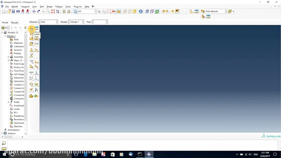 Abaqus Beginner Tutorial Part1