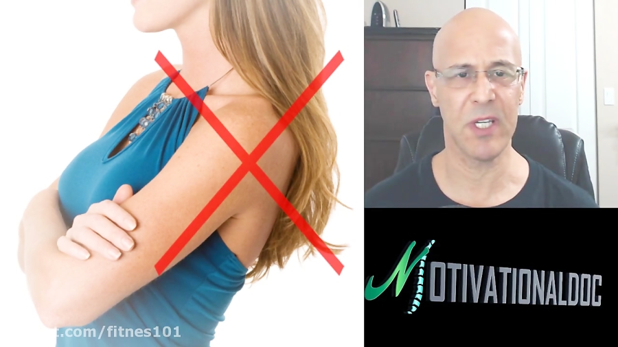 How Crossing Your Arms Causes Hunched Posture