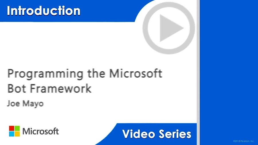 01 - Programming the Microsoft Bot Framework - Introduc