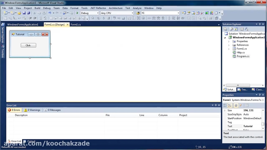 How to Publish an Application - C# C Sharp Visual Studio 2010