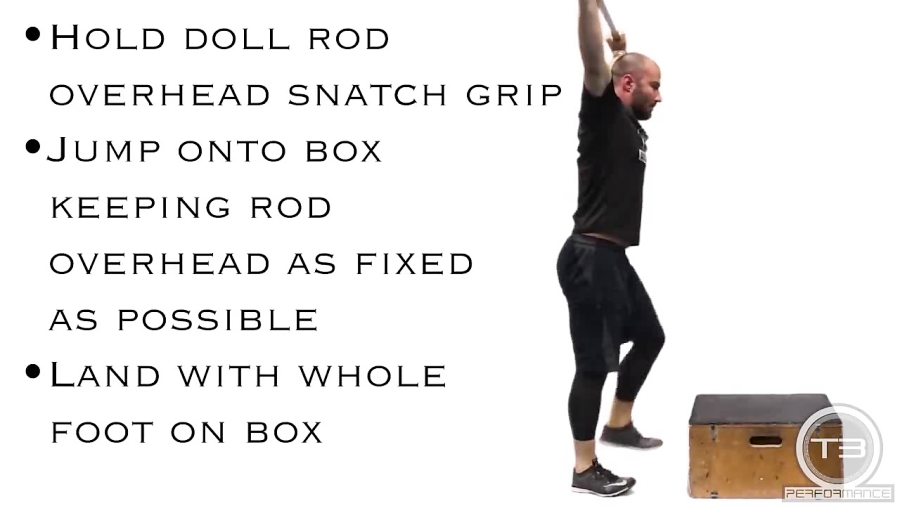 Overhead Box Jump