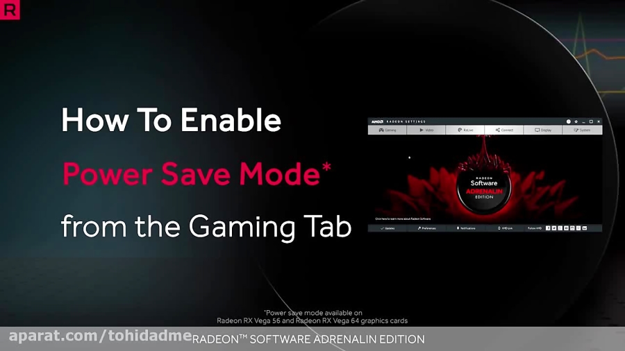 Radeon™ WattMan: How to Enable Power Save Mode