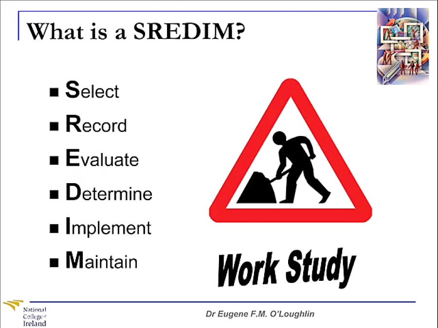 Problem Solving Techniques #14: SREDIM Process Improvement