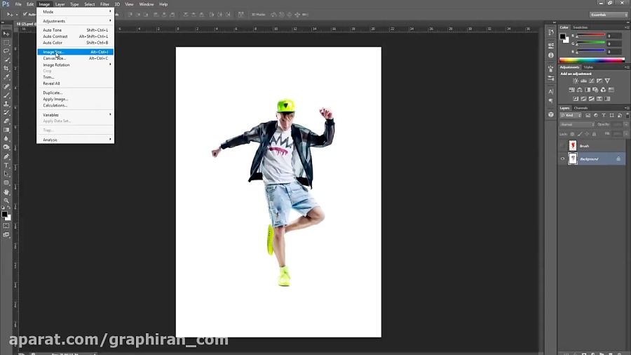 Structural photoshop action tutorial